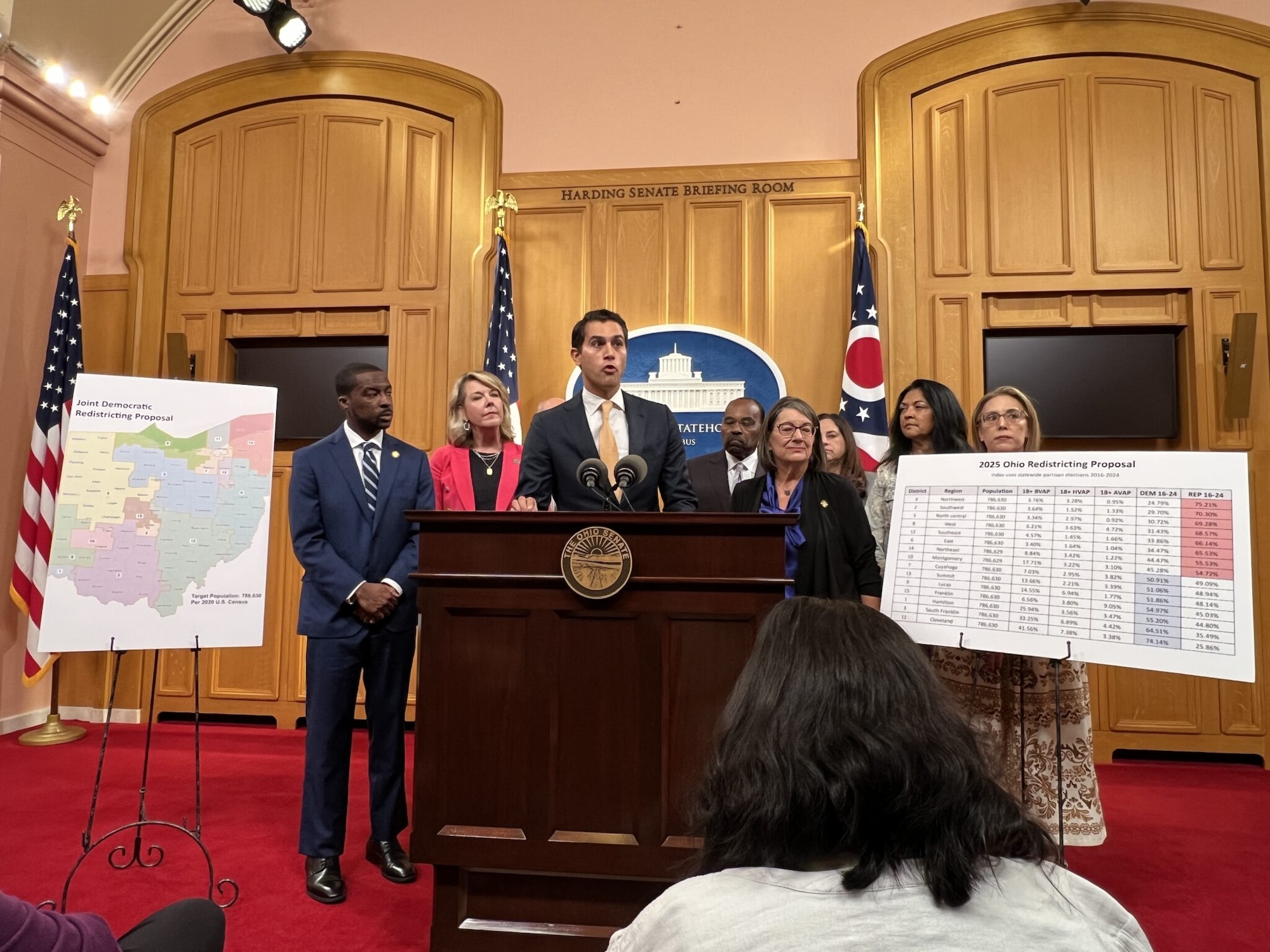 Ohio Democrats Introduce Congressional Redistricting Proposal ...